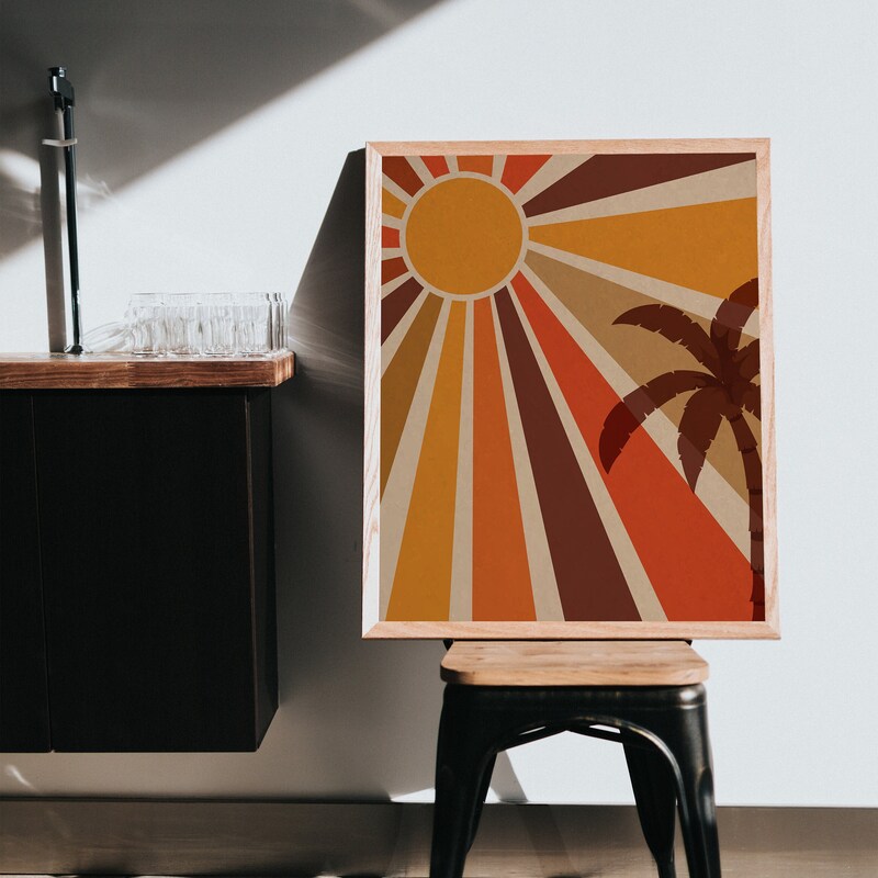 Sun Poster - Etsy