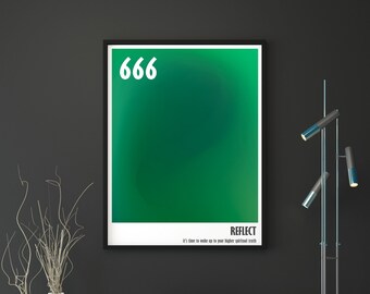 666 Poster Print - Etsy