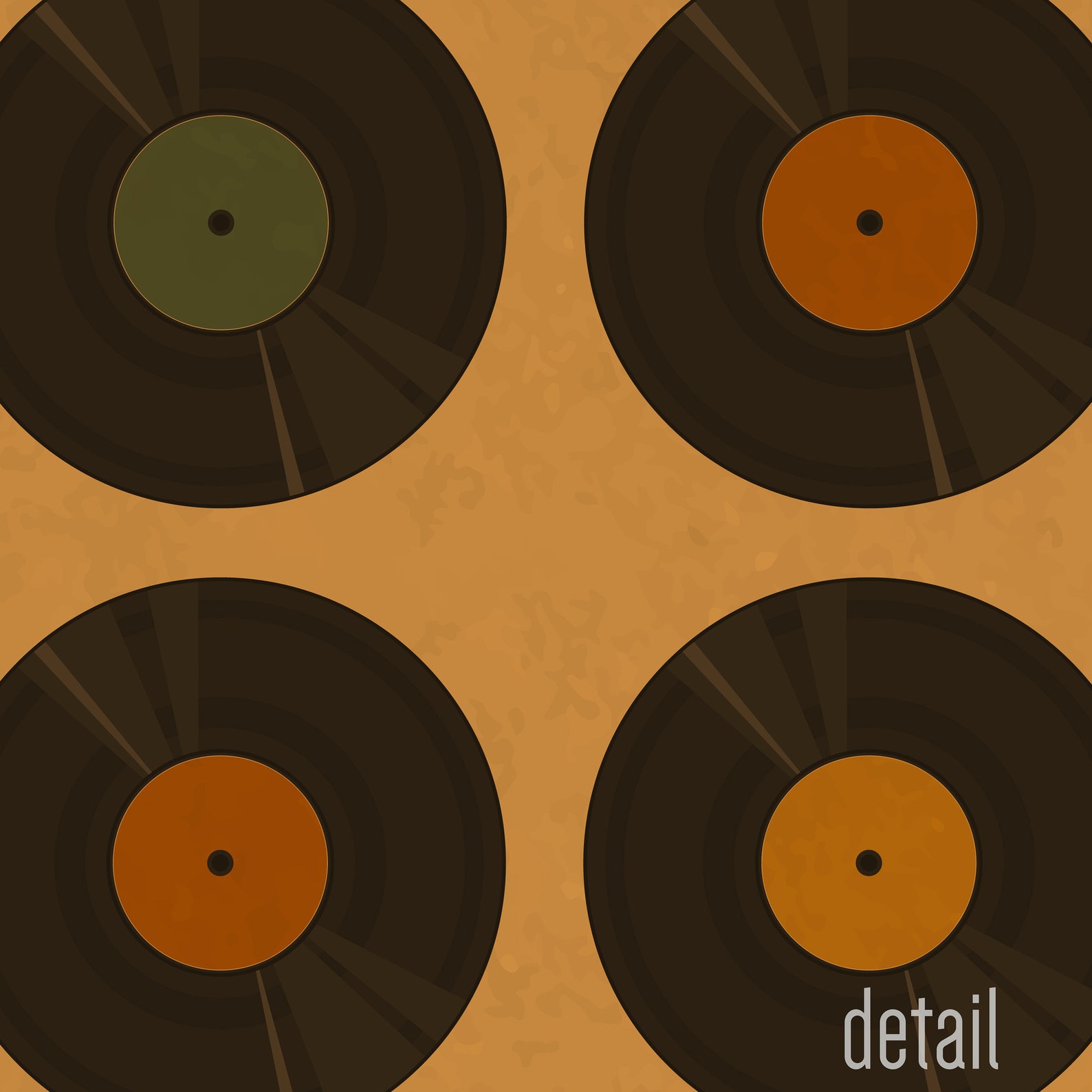 Vinyl Records Vinyl Record Poster 70s Style Art 70s Decor - Etsy