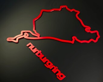 Nurburgring Track Wall Art - Etsy