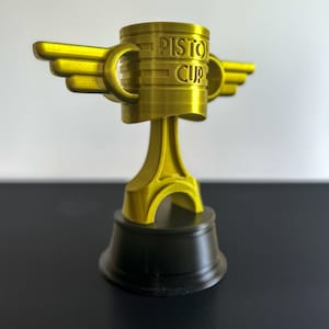 PISTON CUP Decoration, Trophy Figure, Cars Fan Gift, Home Decoration ...