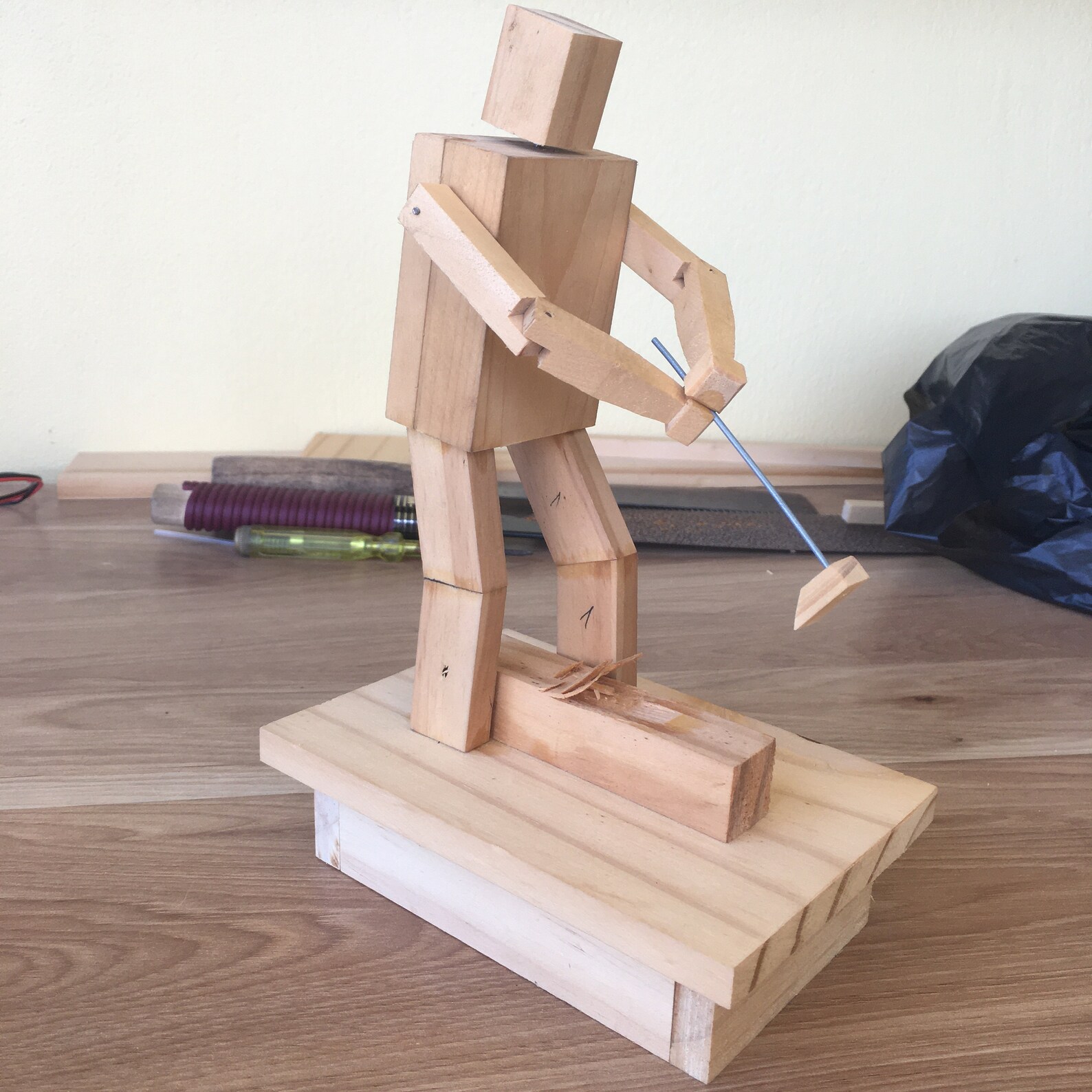 Wooden Automaton, Automatic Working Model, Perfect Gift - Etsy UK