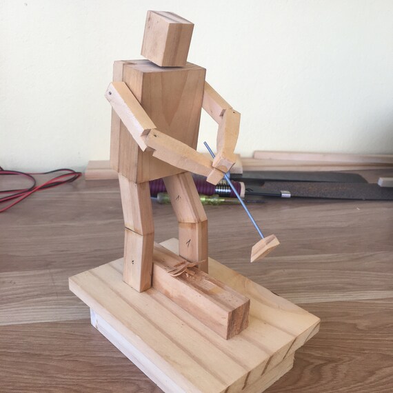 Wooden Automaton Automatic Working Model Perfect Gift - Etsy