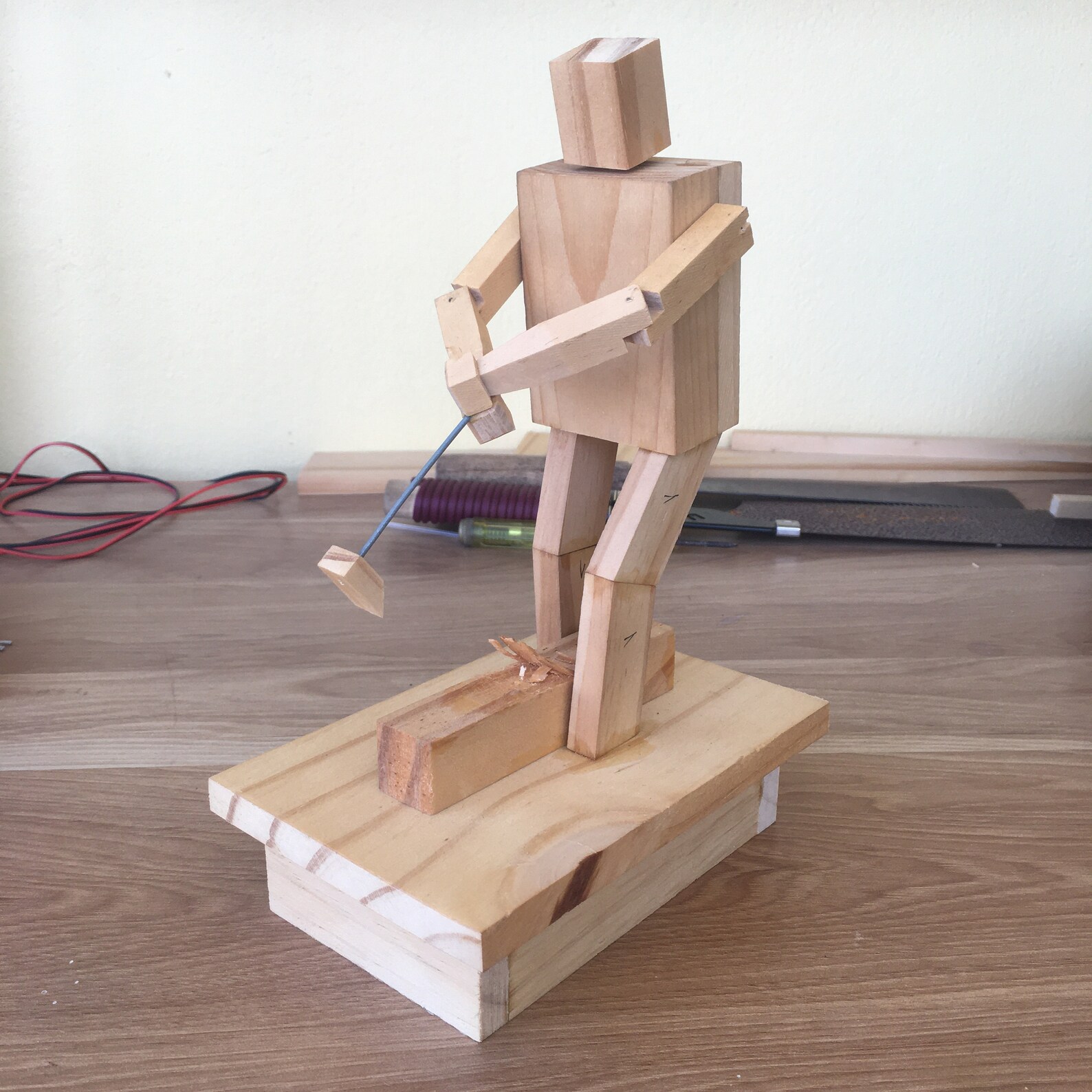 Wooden Automaton, Automatic Working Model, Perfect Gift - Etsy UK