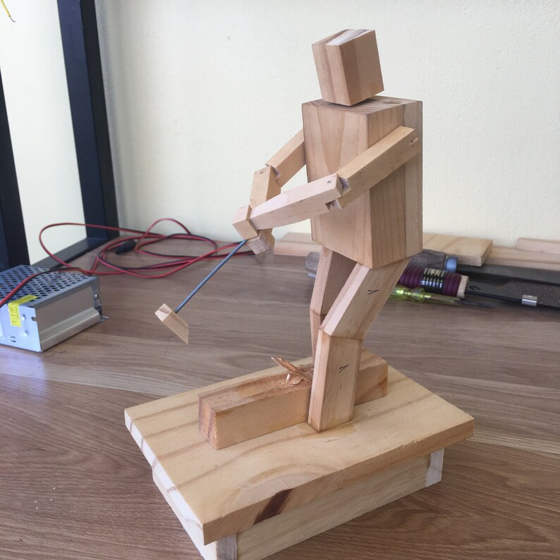 Wooden Automaton, Automatic Working Model, Perfect Gift - Etsy UK