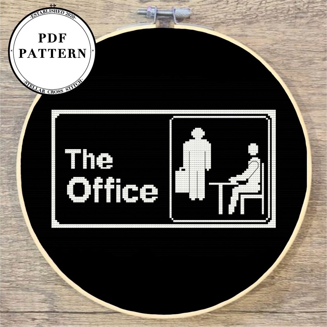 The Office Logo Digital PDF Pattern - Etsy