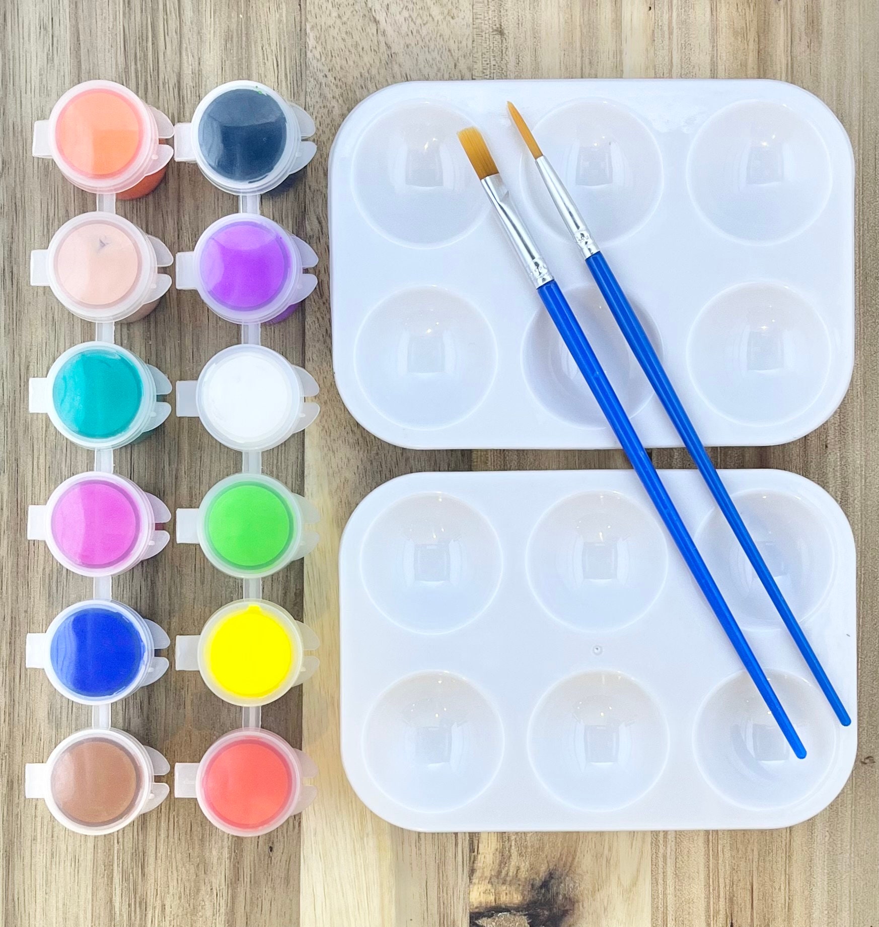 Paint Tray for Kids Paint Palette Bulk Paint Supply for Kids Paint ...
