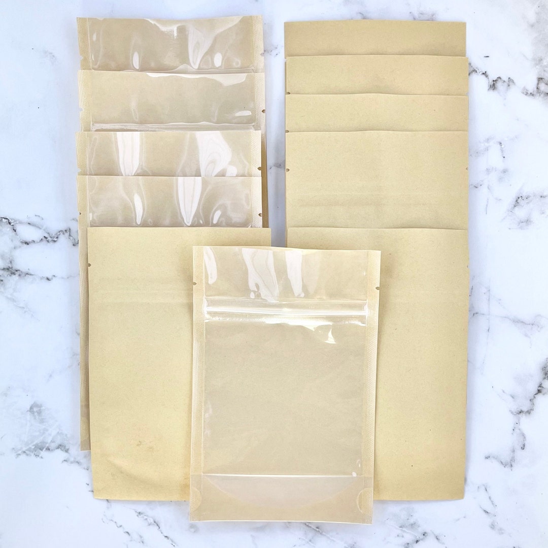 Party Favor Bag Sealable Pouch for Favor Product Pouch Kraft Bag Small ...