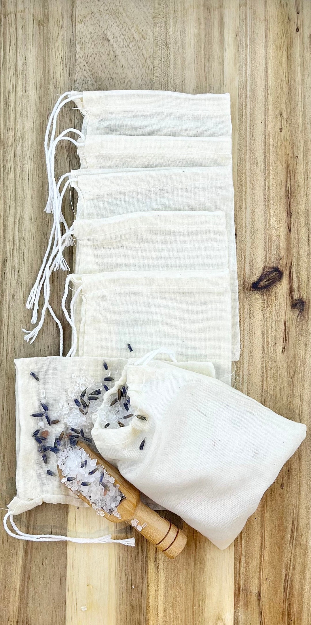 Fabric Satchel Fabric Bag Bath Satchel for Bath Salt Satchel With Draw ...