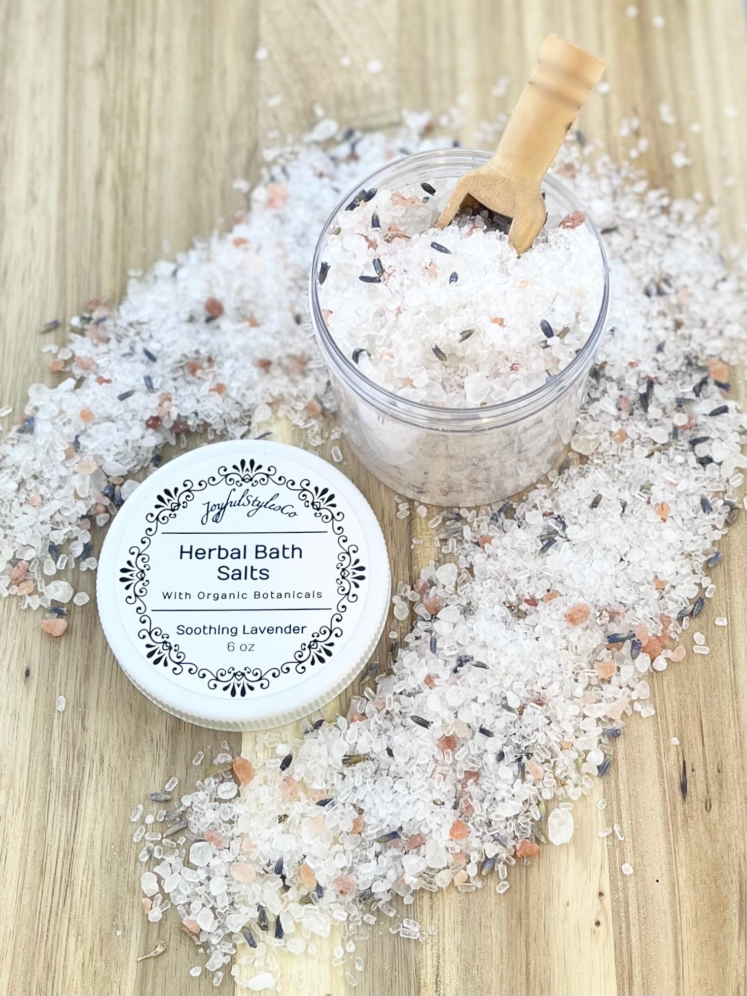 6 Oz Citrus Wake-up Bath Salt Herbal Bath Soak Sea Salt Spa Salt Gift ...