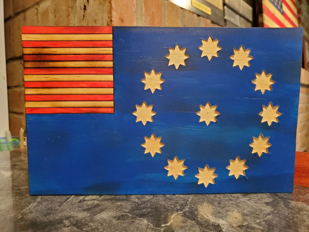 Historic Easton Flag Desk Plaque - Etsy