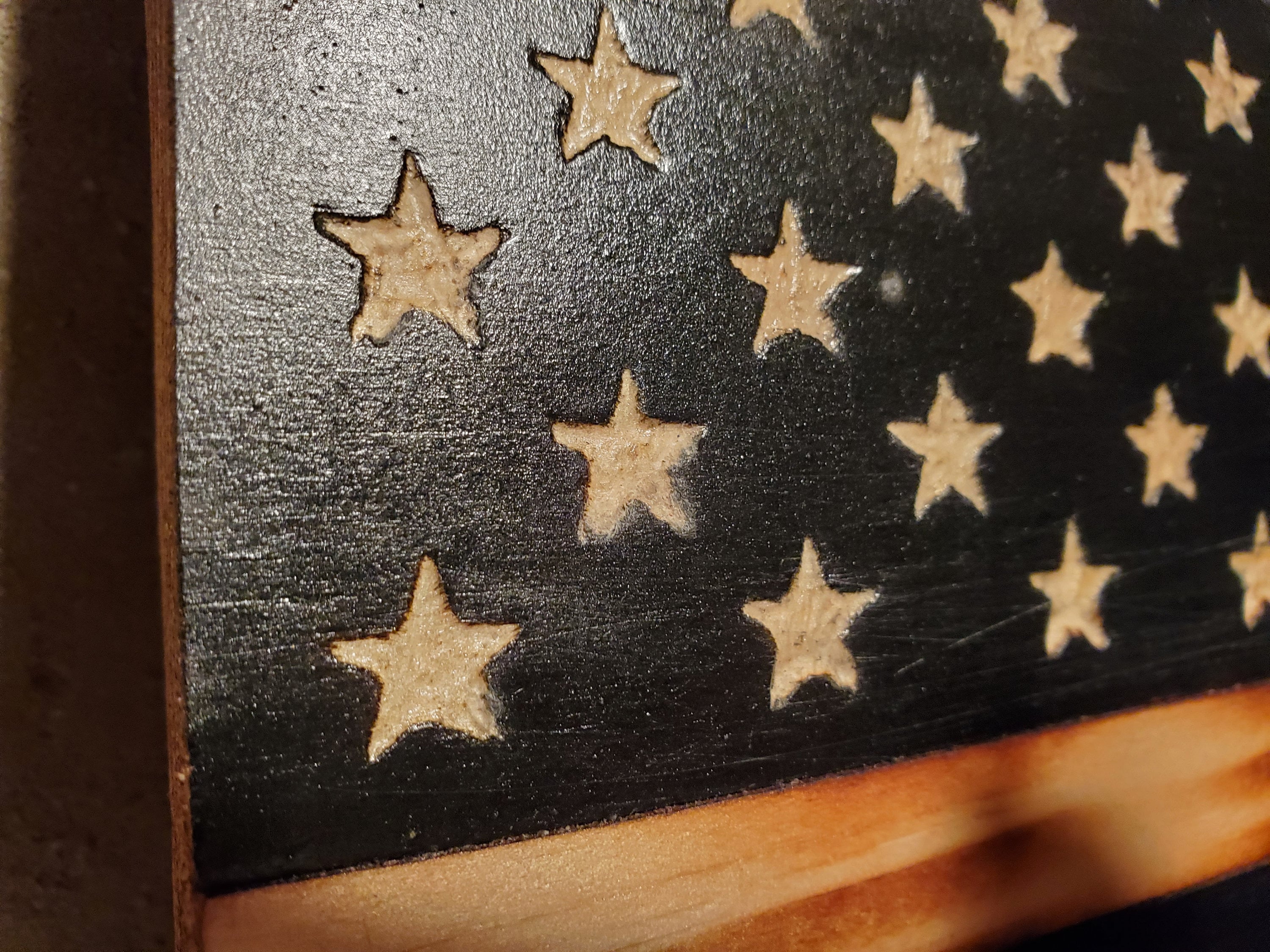Vietnam Veteran Wood Flag - Etsy