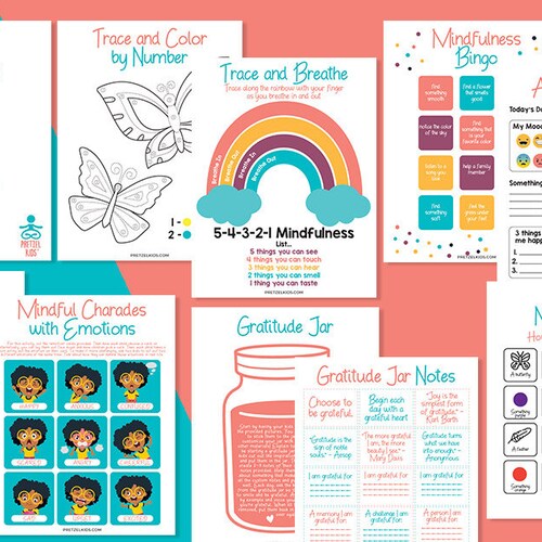 Mindfulness Breathing Exercises for Kids Classroom Activity - Etsy