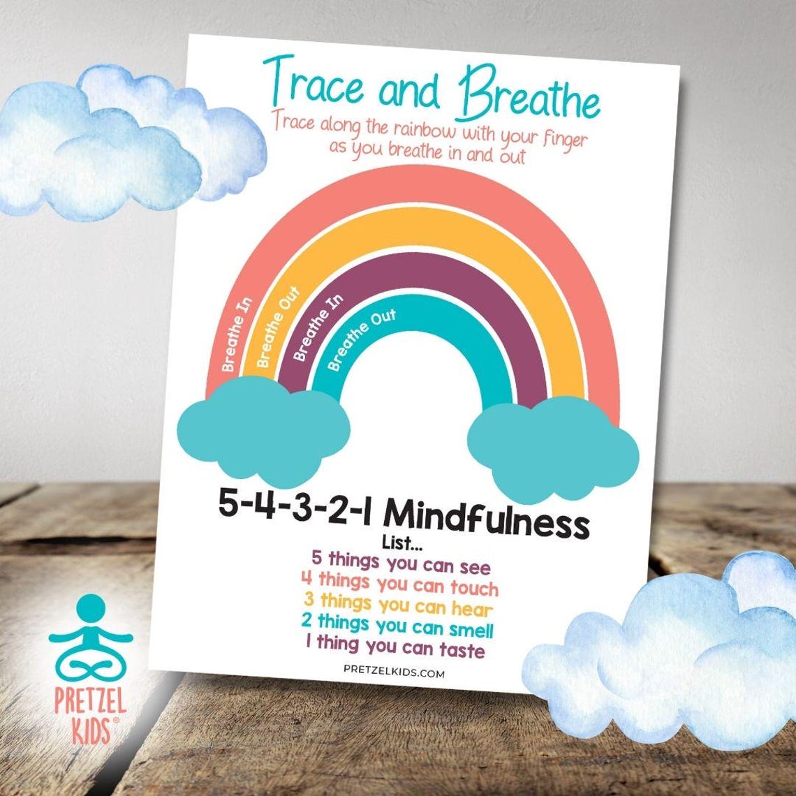 Mindfulness Activities for Kids, Printable Cards for Kids Yoga ...