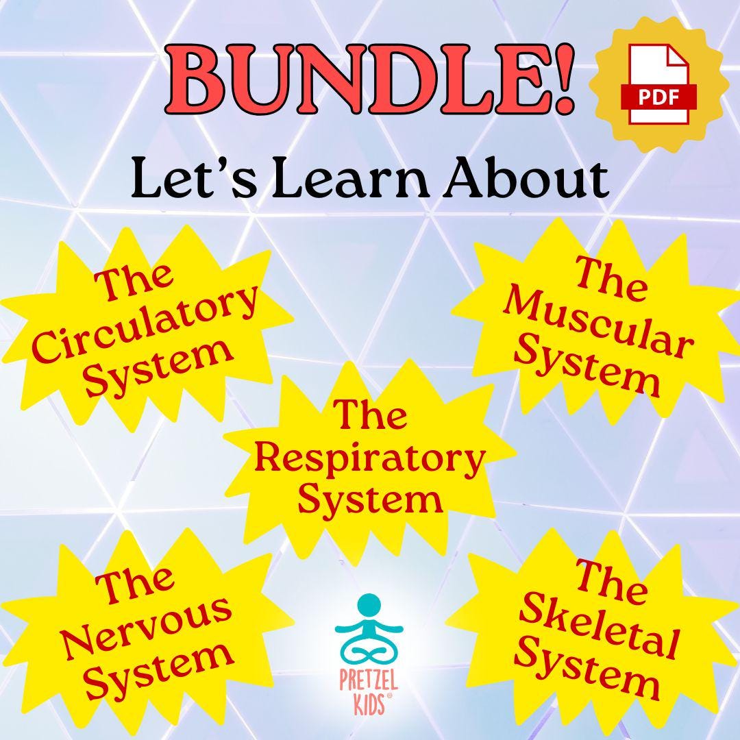 Let's Learn About the Human Body! Bundle of Educational Worksheets ...