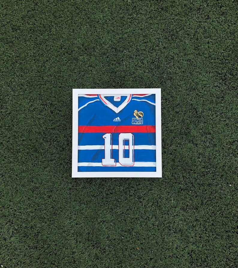 Custom Soccer Jersey Paintings - Etsy