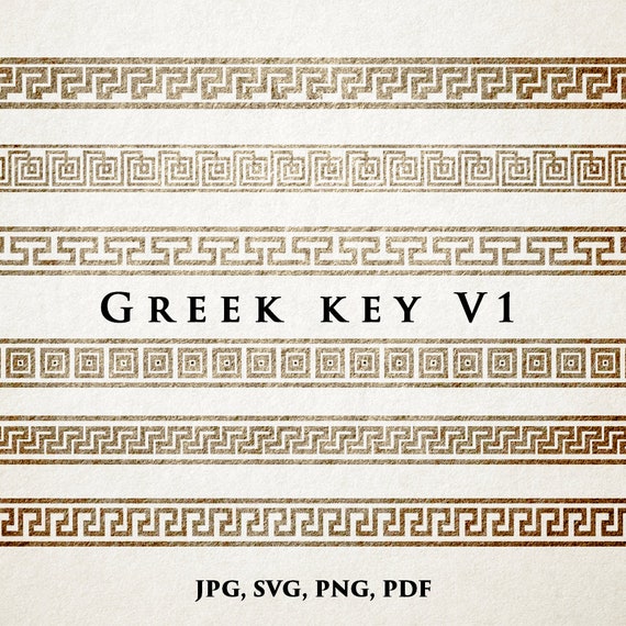 Greek Key Border