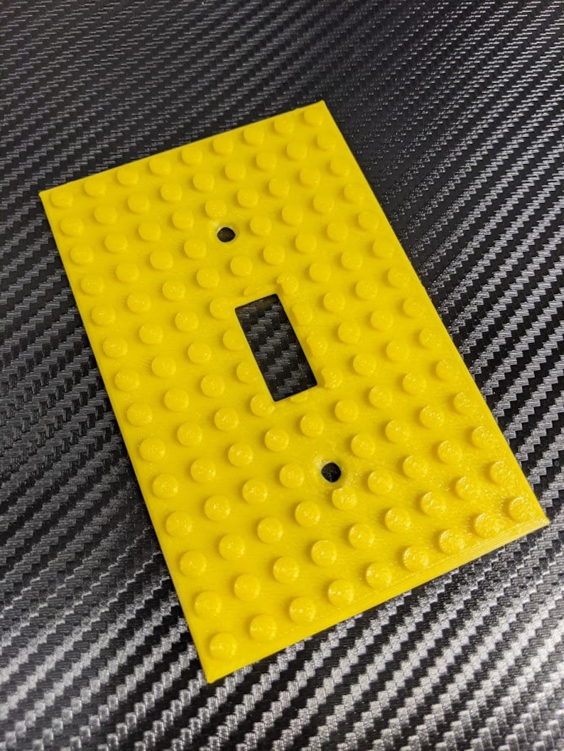 Standard & Oversize Sizes: Building Block Light Switch Cover - Etsy