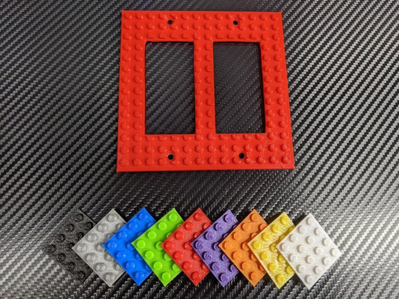 Building Block Deco / Rocker Style Light Switch Cover Plate (single ...