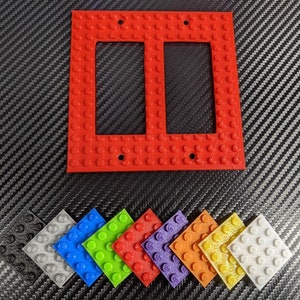 Building Block Deco / Rocker Style Light Switch Cover Plate (single ...