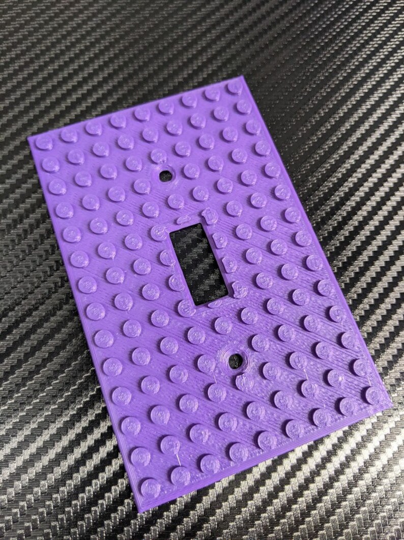 Standard & Oversize Sizes: Building Block Light Switch Cover - Etsy
