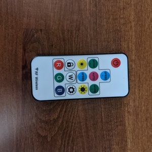 3D Printed RGB LED Letter Lamp With Remote - One of a Kind - Great for ...