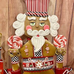 Sweet Cheeks, Nutcrackwr Wreath Attachment, Christmas Wreath, Christmas ...