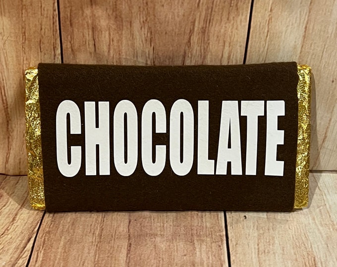 Fake Chocolate Bar Gold, Chocolate Favor, Fake Chocolate Wreath ...