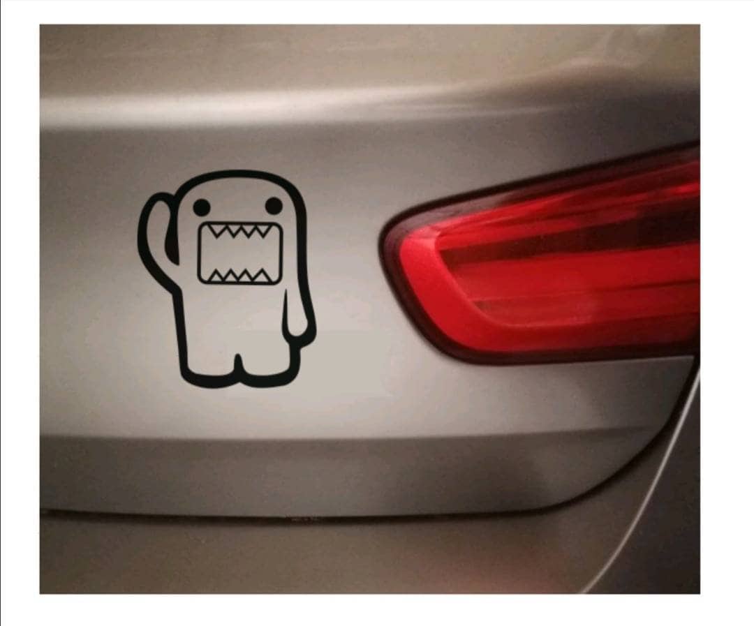 Domo Kun Sticker Decal Nissan Toyota Subaru Honda Car Wrapping - Etsy