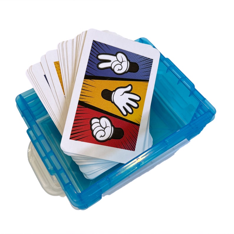 SHOOT! A Rock, Paper, Scissors Card Game - Etsy