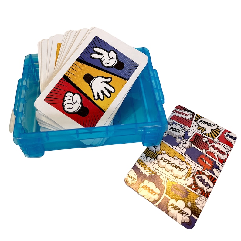 SHOOT! A Rock, Paper, Scissors Card Game - Etsy