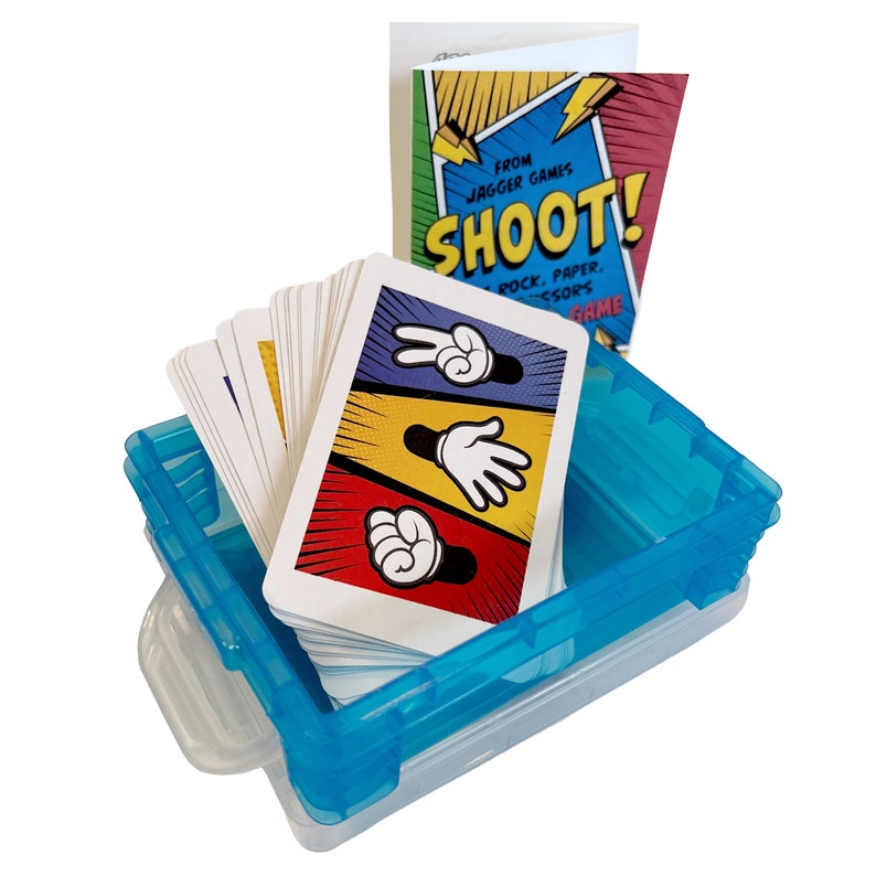 SHOOT! A Rock, Paper, Scissors Card Game - Etsy