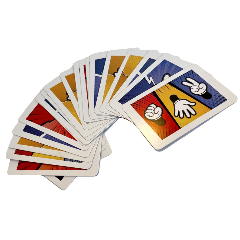 SHOOT! A Rock, Paper, Scissors Card Game - Etsy