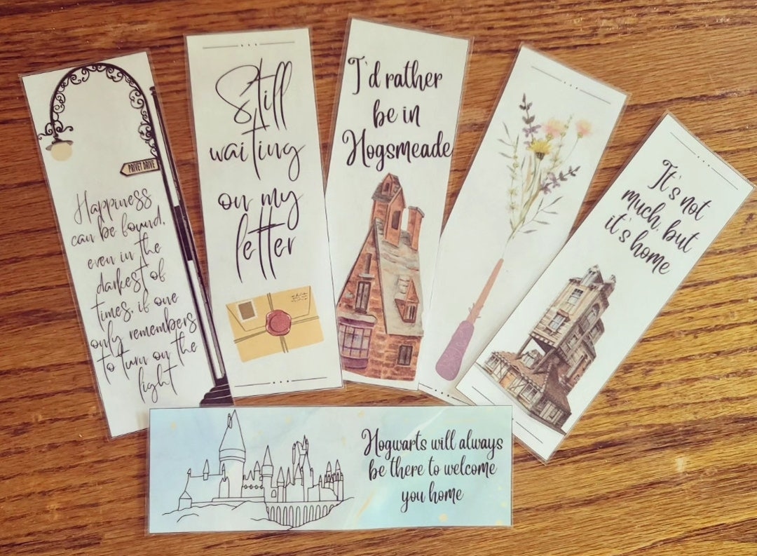 Magical Themed Bookmark Bundle - Etsy