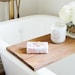 Rustic Deep Thick Scaffold Board Bath Caddy Shelf Tray, 30cm X 3.4cm ...