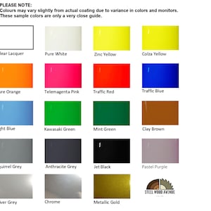 4.0x30mm PZ2 Coloured Powder Coated Screws - Painted Screws, Fixings ...