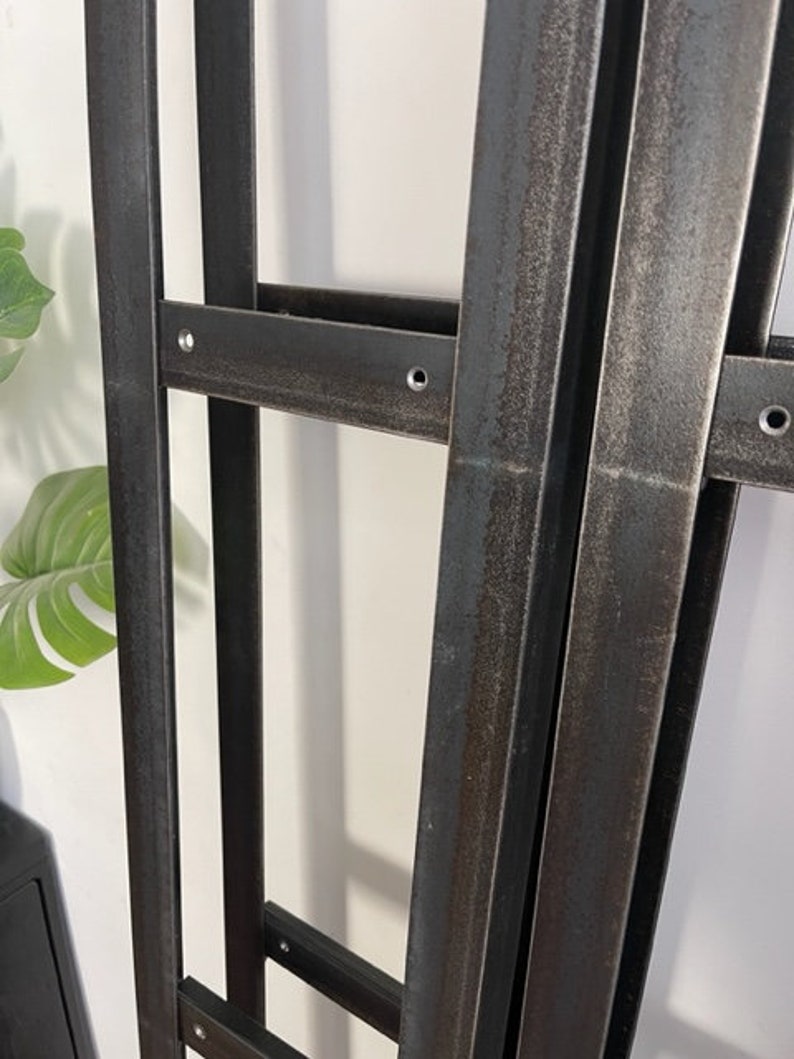 Industrial Shelving Unit Frame: Angle Steel Bookcase Frame With ...
