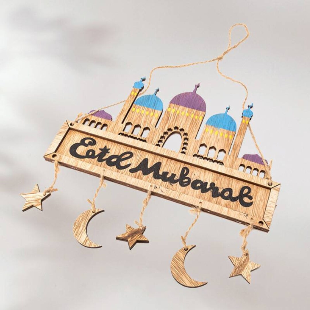 Eid Mubarak, Eid Sign, Muslim Children Craft - Etsy Ireland