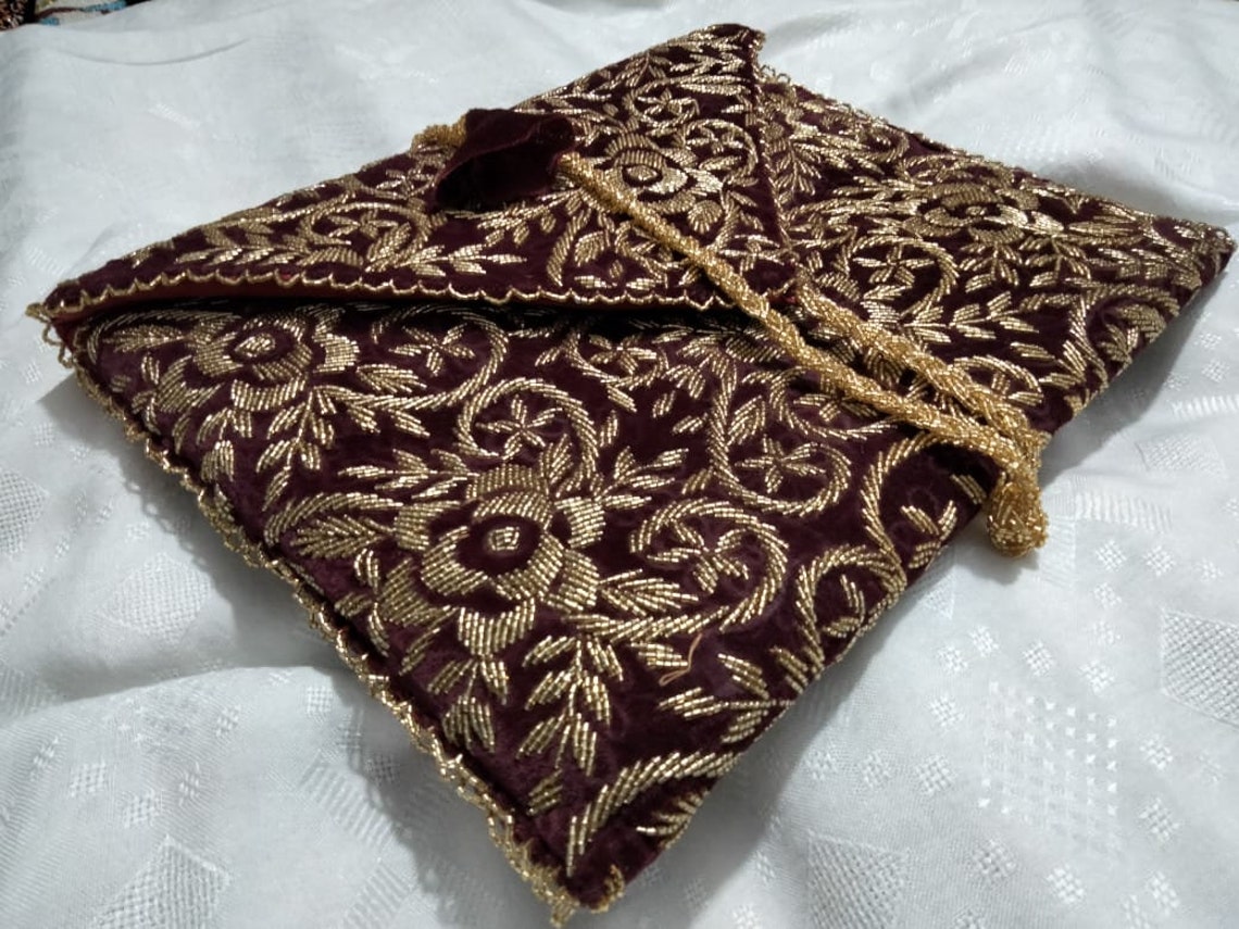 Prayer Mat Quran Cover Tasbeeh Pouch Handmade Work Islamic - Etsy UK