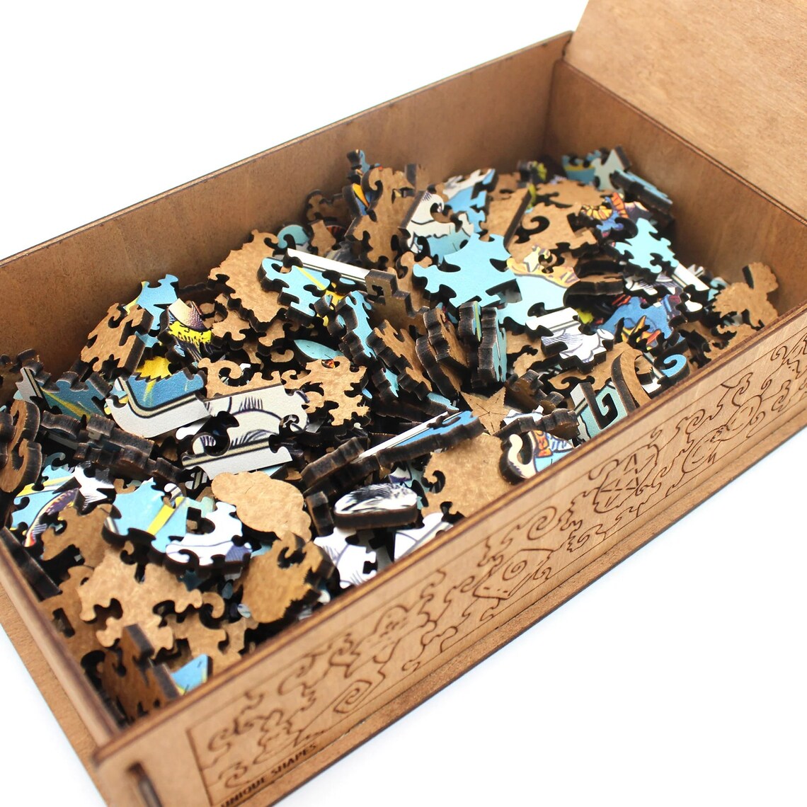 The Fool Tarot Card Wooden Jigsaw Puzzle by Fantasy Puzzles - Etsy