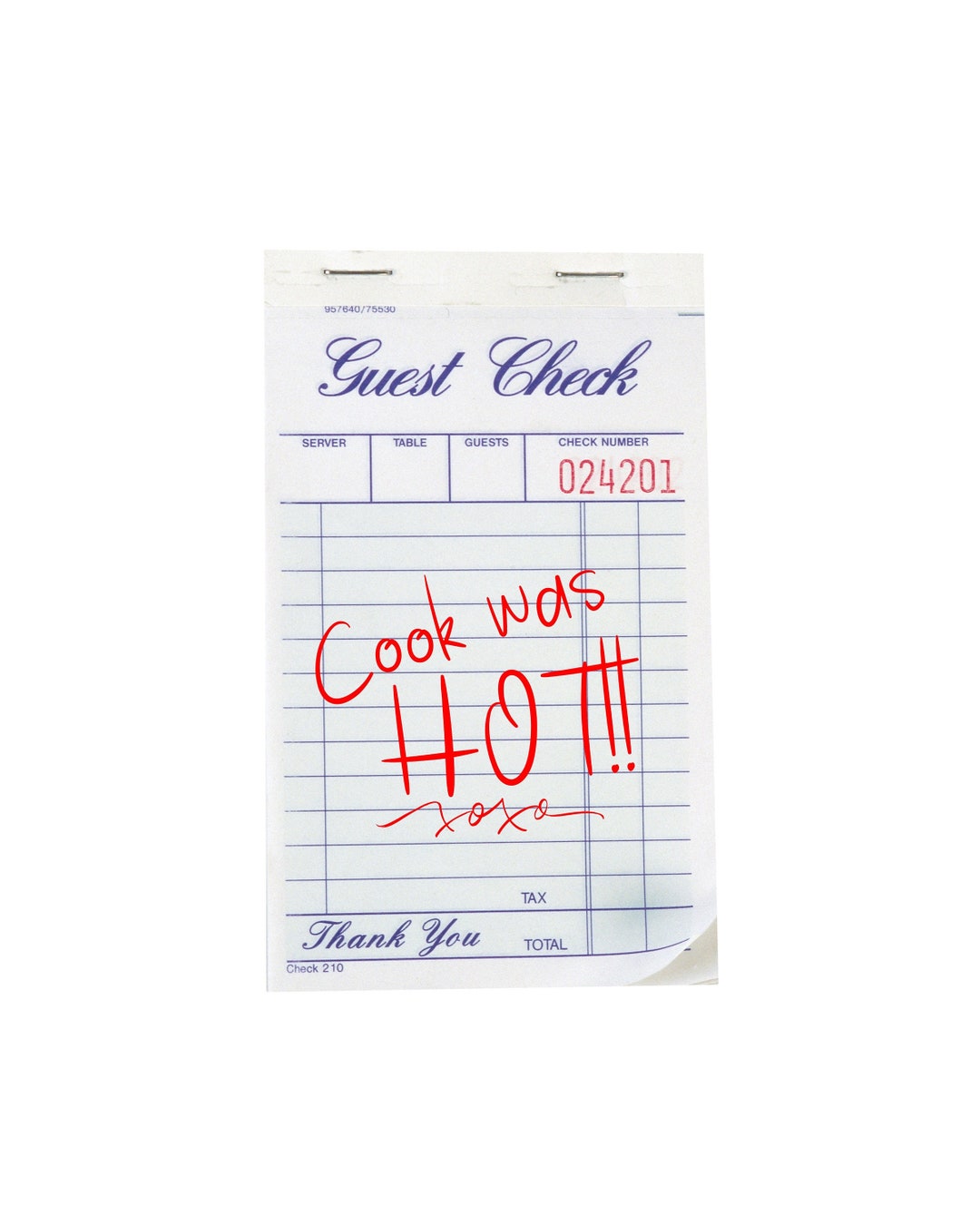 Check Receipt Art Funny, Cook Was Hot, Funny Wall Decor, Funny Wall Art ...