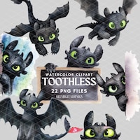 Toothless PNG | Cute Dragon Holding Heart | Sweet Cartoon Dragon Art ...