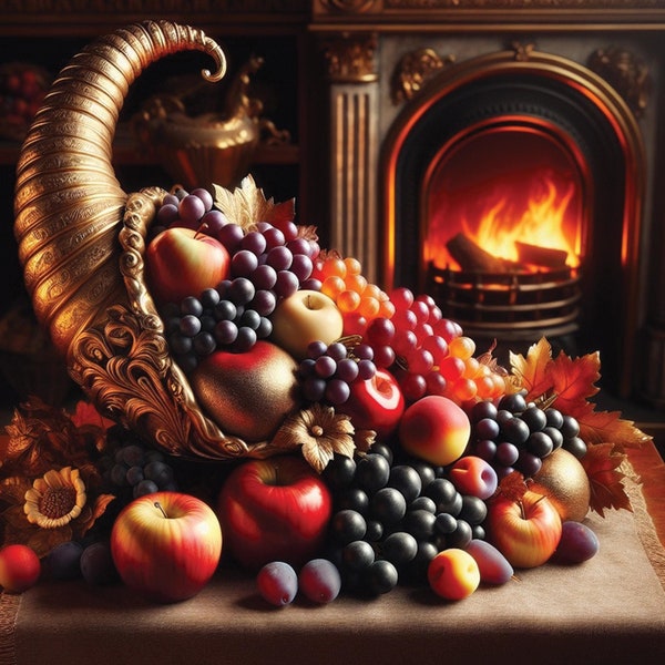 Horn of Plenty - Etsy