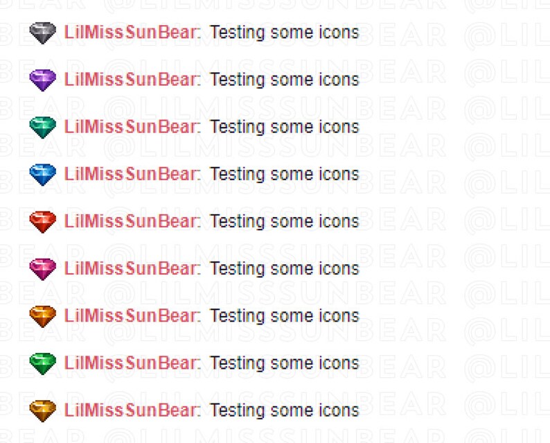 Pixel Diamond Crystal Gem Stone Jewel | P2U Twitch Sub Badges, Bit ...