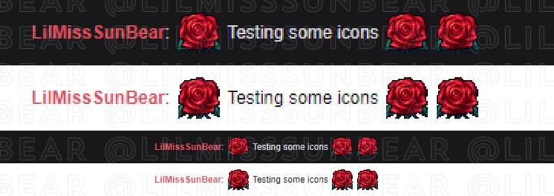 Rose - Twitch Emote | P2U Twitch Subscriber, Bits Tier Reward, Channel ...