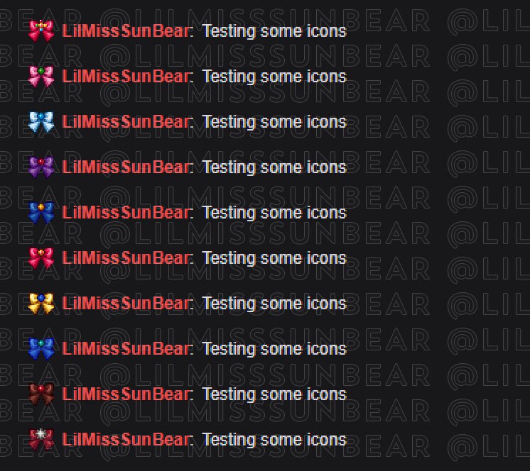 Sailor Ribbons Starter Pack P2U Anime Twitch Sub Badges, Bit Badges ...