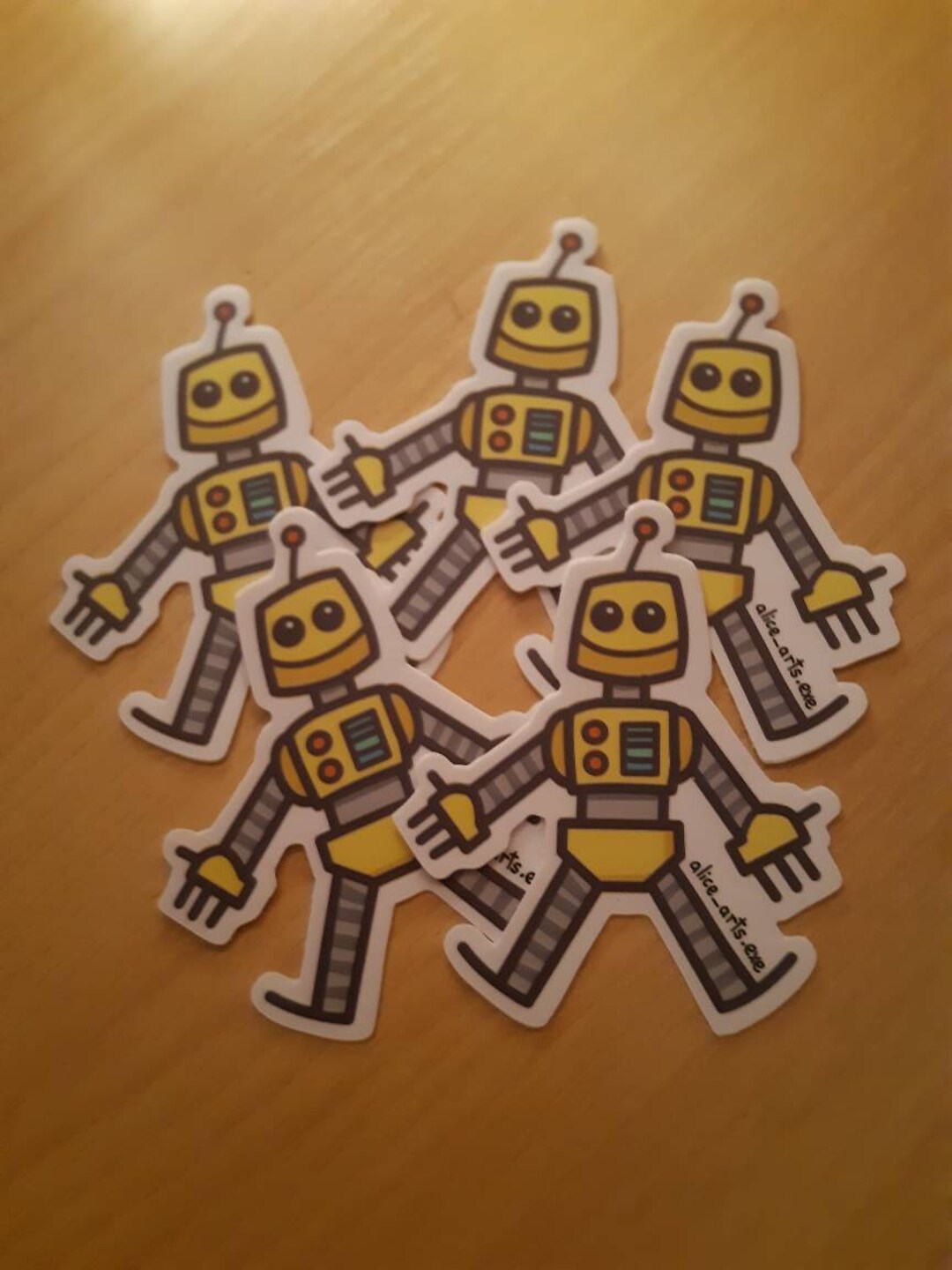 Spencer the Space Robot Stickers - Etsy