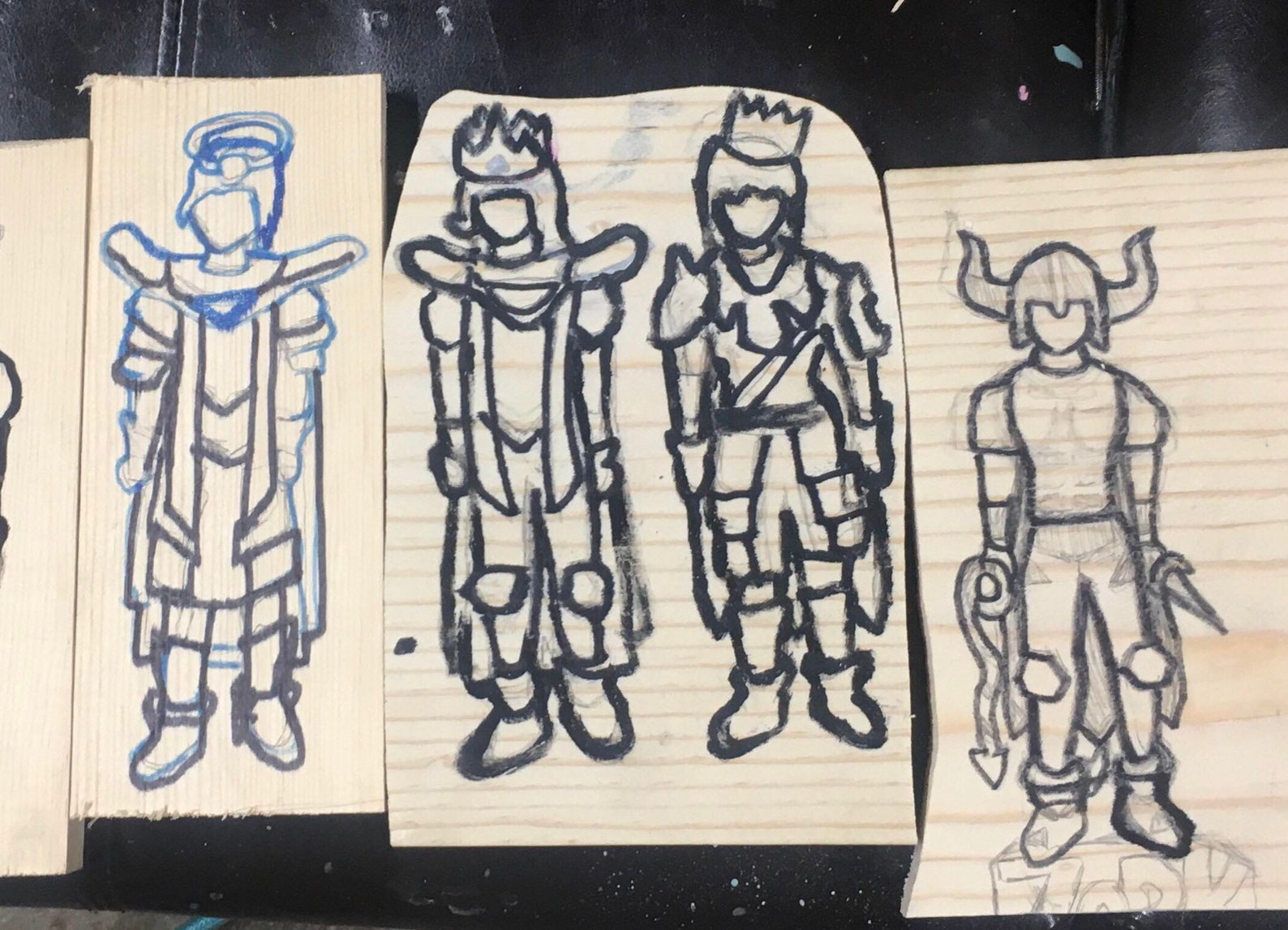 OSRS Character Models CUSTOM hand drawn by request | Etsy
