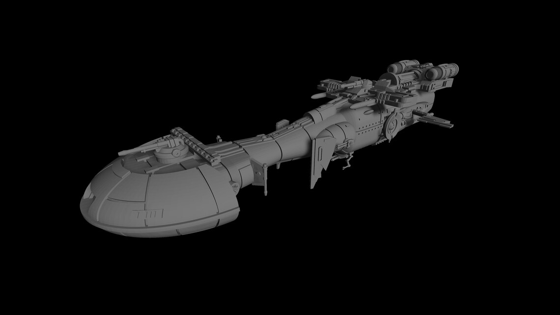 1/270 DORNEAN GUNSHIP (pre Supported) - Etsy