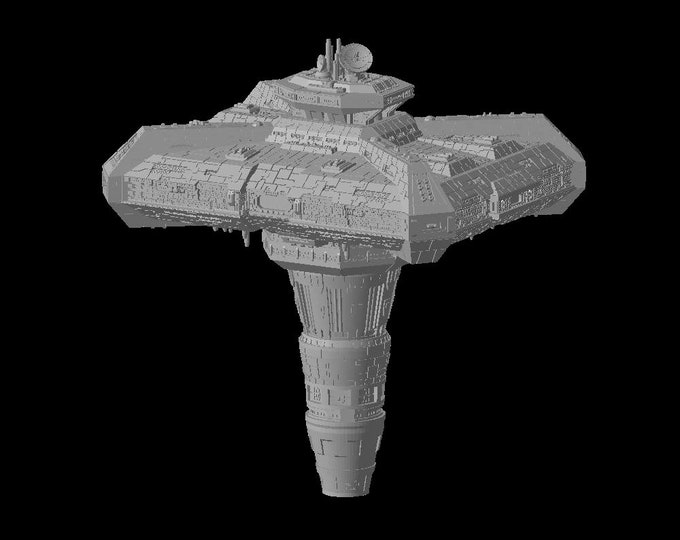 Imperial Armed Space Station (pre Supported) - Etsy